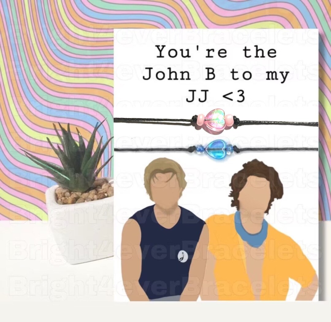 Outer Banks OBX JJ and John B Kiara and Sarah Inspired Duo Bracelet Set ...