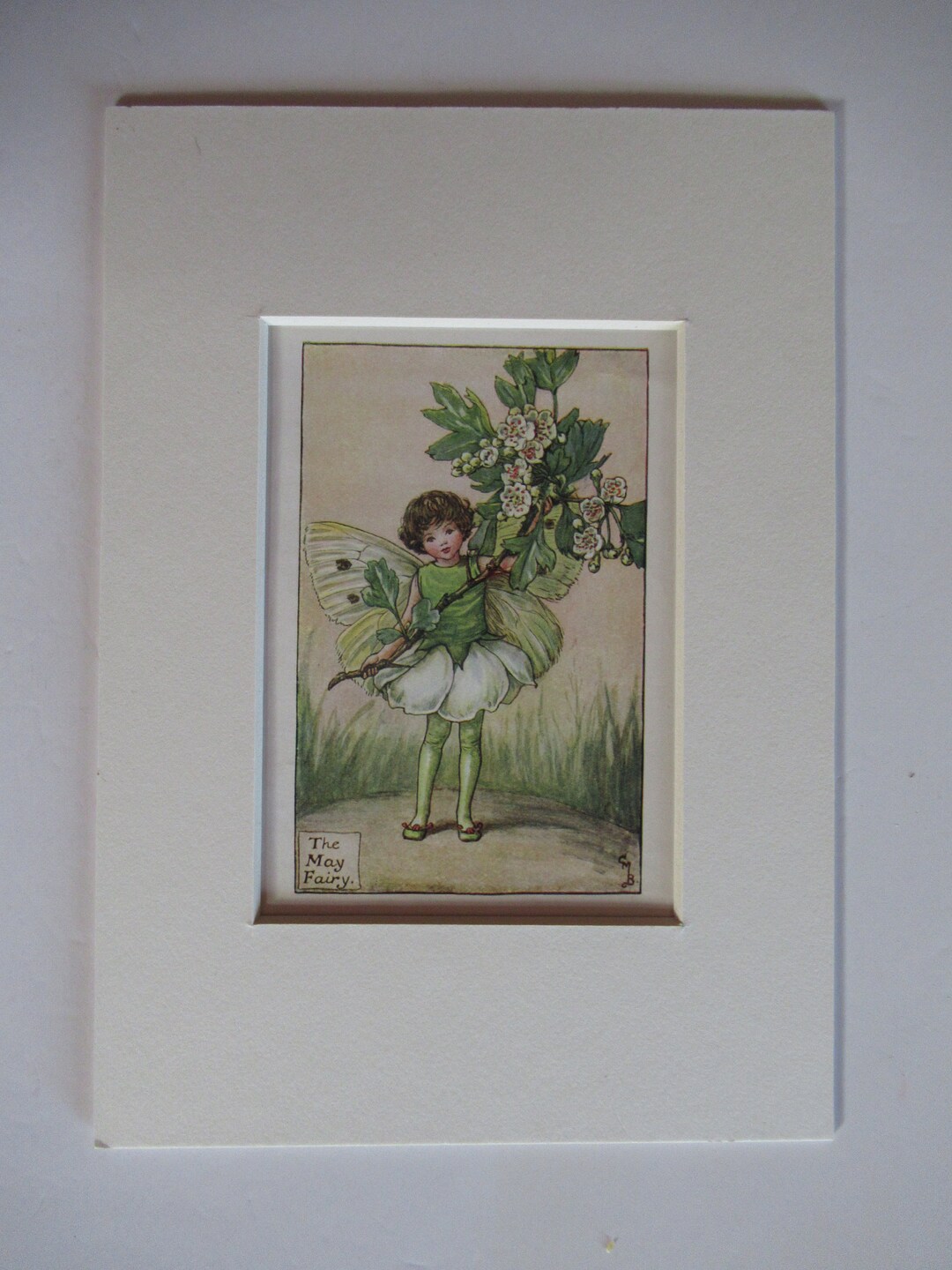 Flower Fairies/fairy: the MAY FAIRY, Spring Fairy, Vintage Print, 1930 ...