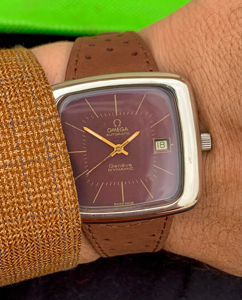 Vintage Omega Geneve Dynamic Automatic Old Watch Good Condition - Etsy