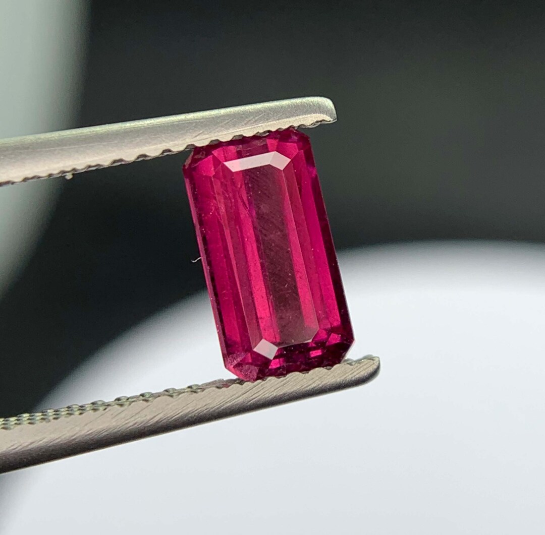 Natural Reddish Pink Color Rhodolite Garnet Loose Gemstones 1.62 Carat ...