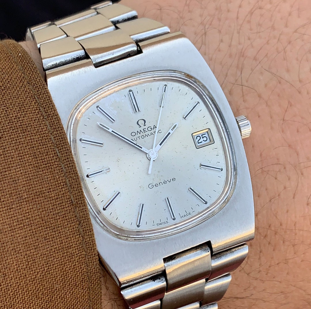 Vintage Omega Geneve, Automatic English Made Dennison Stainless Case - Etsy