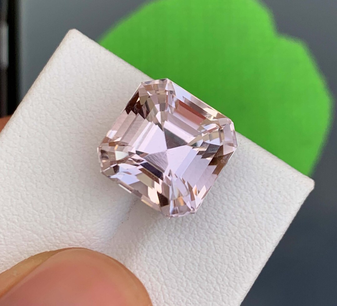 Lite Color Pink Kunzite Gemstone, Kunzite Stone for Jewelry, Excellent ...