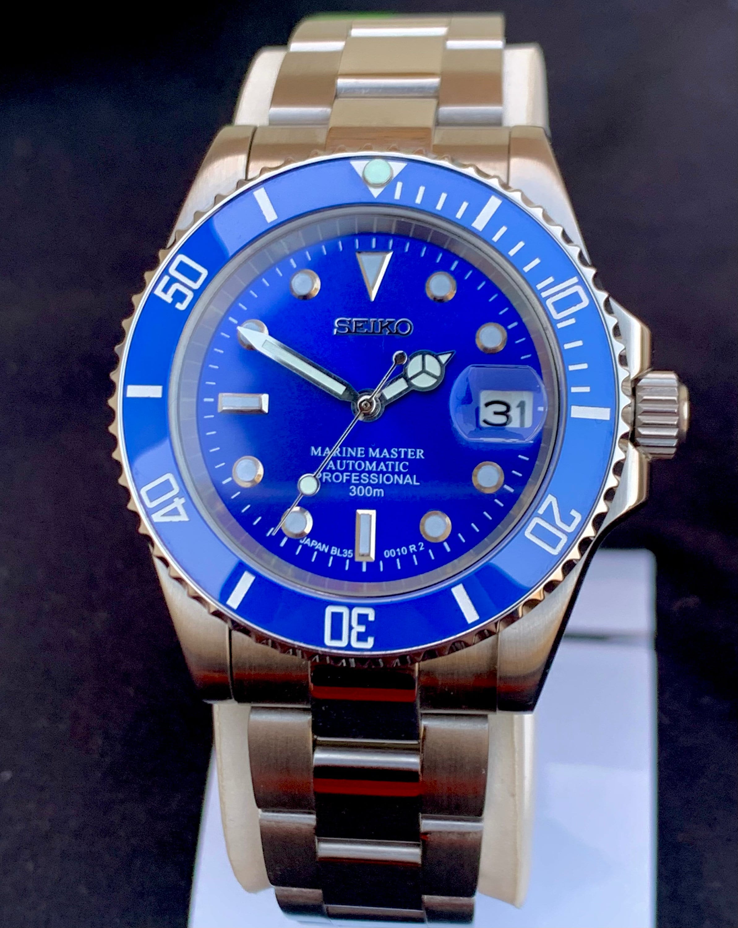 Seiko Sports Automatic Marine Master Diver's 300m With - Etsy Denmark