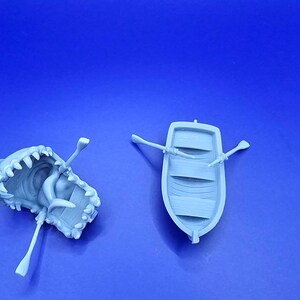 Mimic Row Boat Miniature: Resin Dnd Role-playing (28mm 32mm 25mm) - Etsy