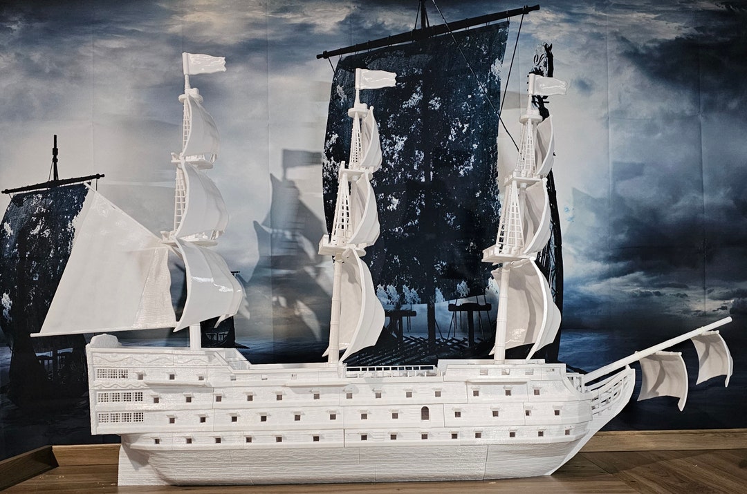 Man O' War 25mm 28/32mm Cargo Ship, Sail Boat, Dnd Terrain, Pirate Boat ...