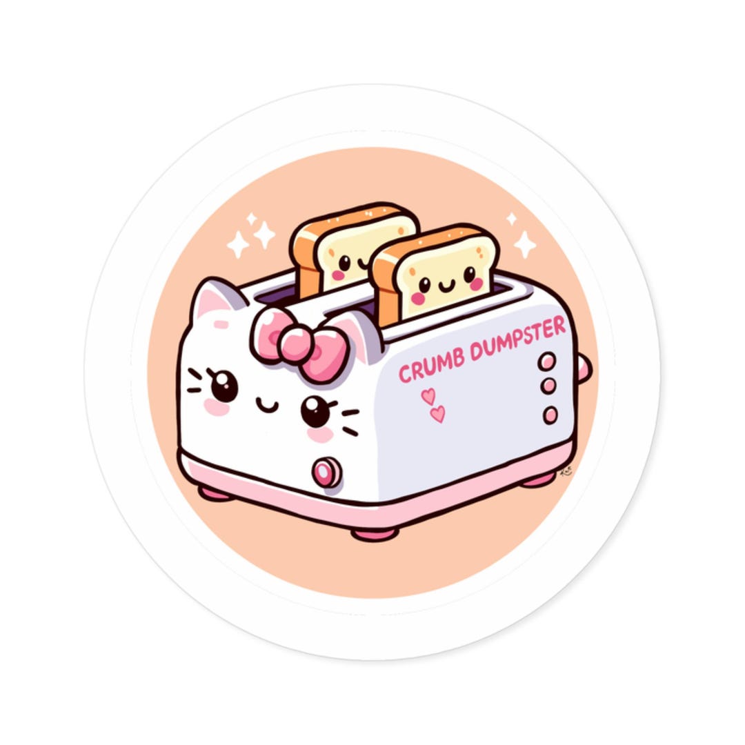CRUMB DUMPSTER STICKER - Etsy