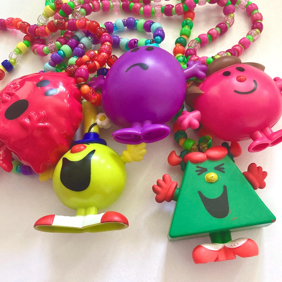 Mr Men Little Miss Kandi Necklaces - Etsy