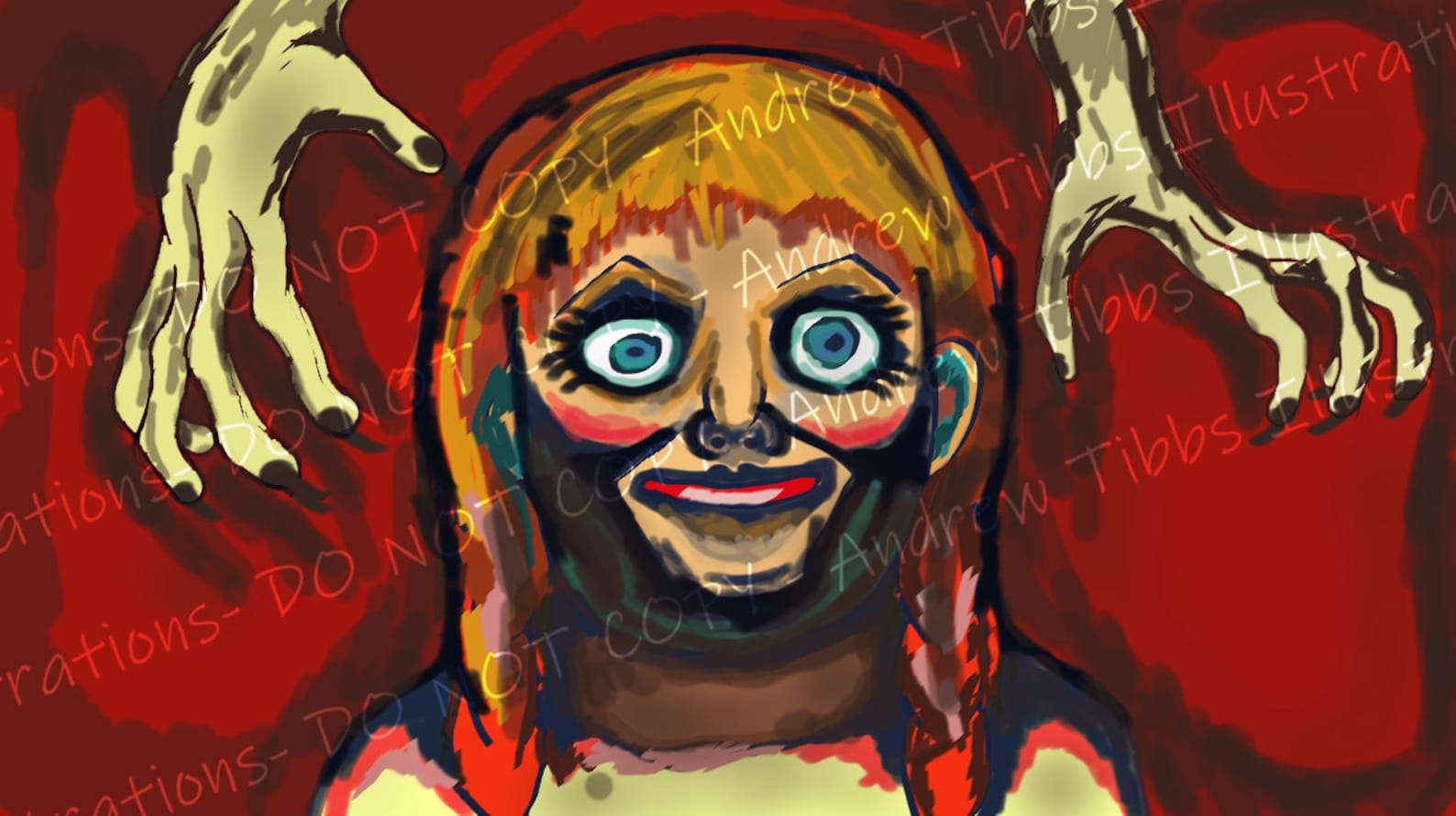 Annabelle — the Conjuring— Print - Etsy