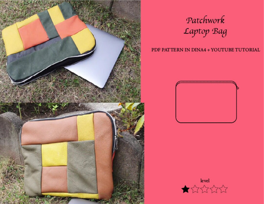 Laptop Bag/ Free Sewing Pattern/ Free Patterns/ Mc Book/ Sewing ...