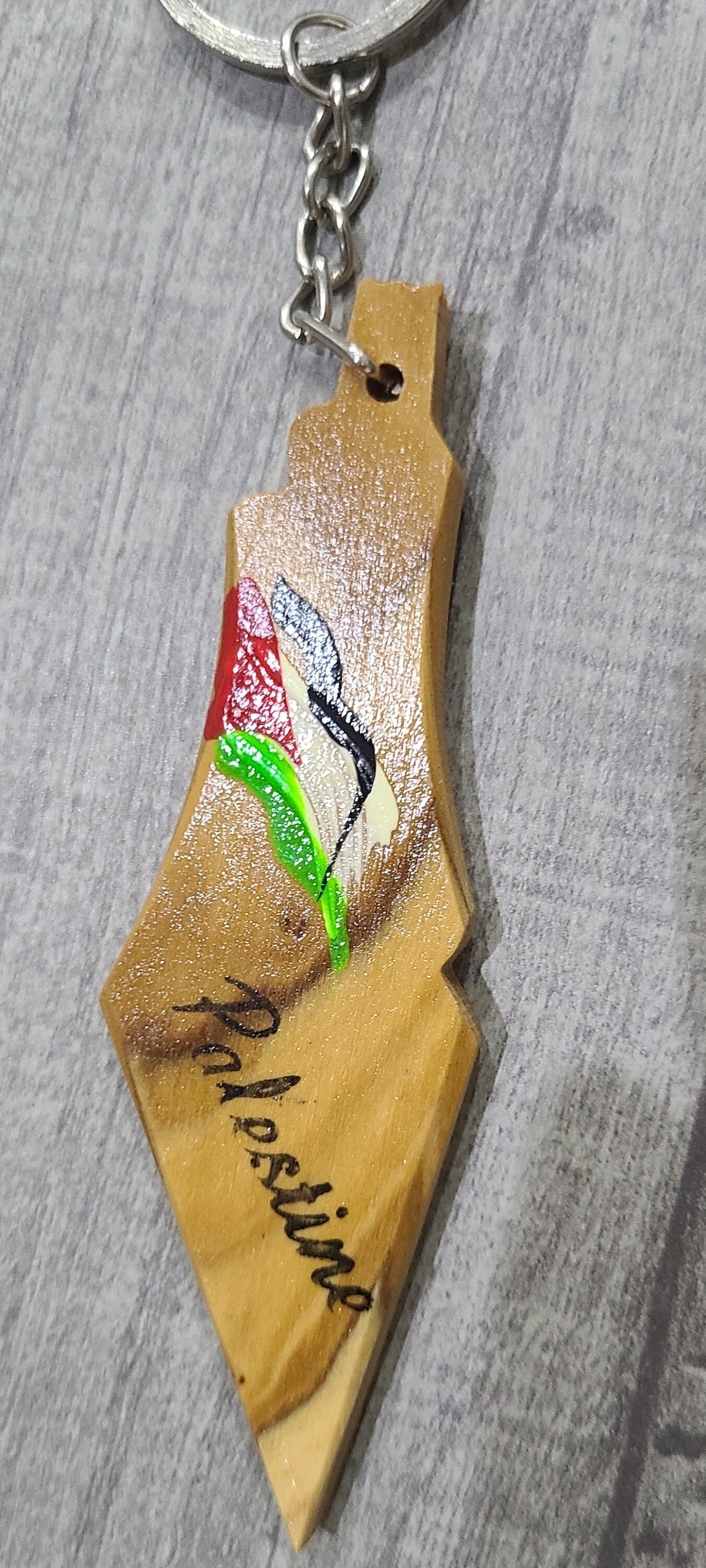 Palestine, Palestine Keychain, Palestine Map, Palestine Pendant ...