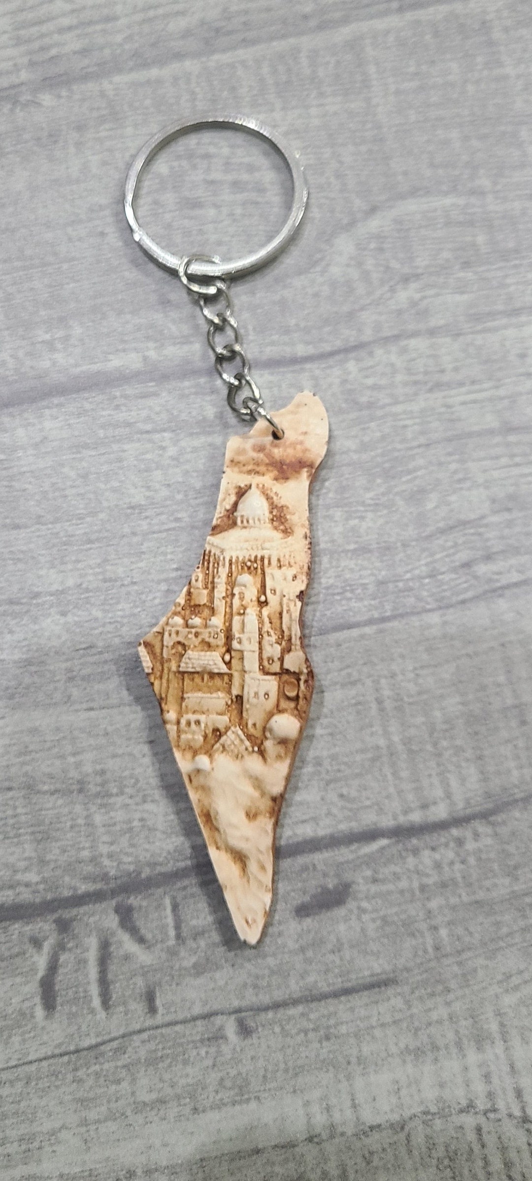Palestine, Palestine Keychain, Palestine Map, Palestine Pendant ...