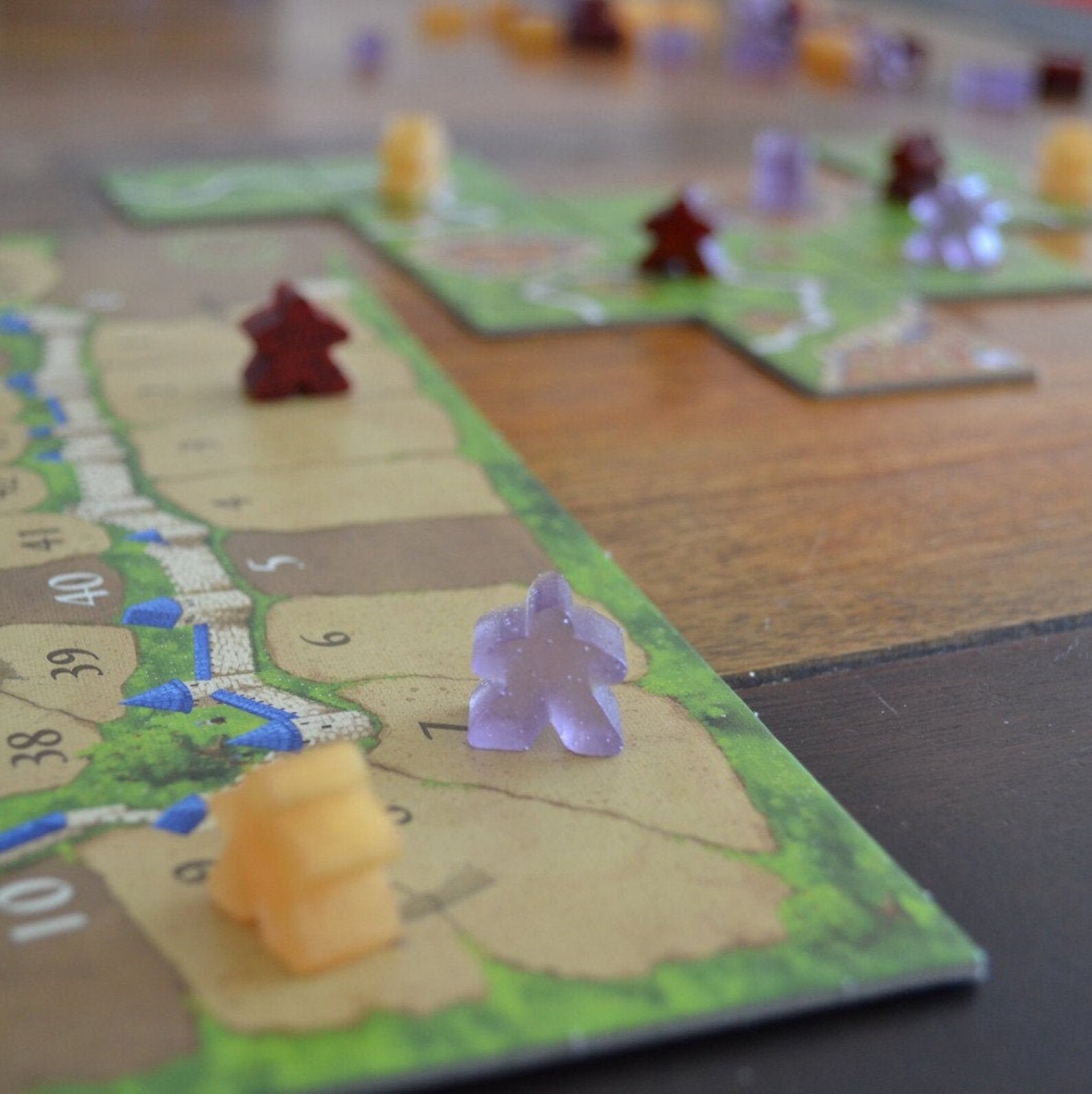 Custom Carcassonne Pieces in Any Color - Etsy UK