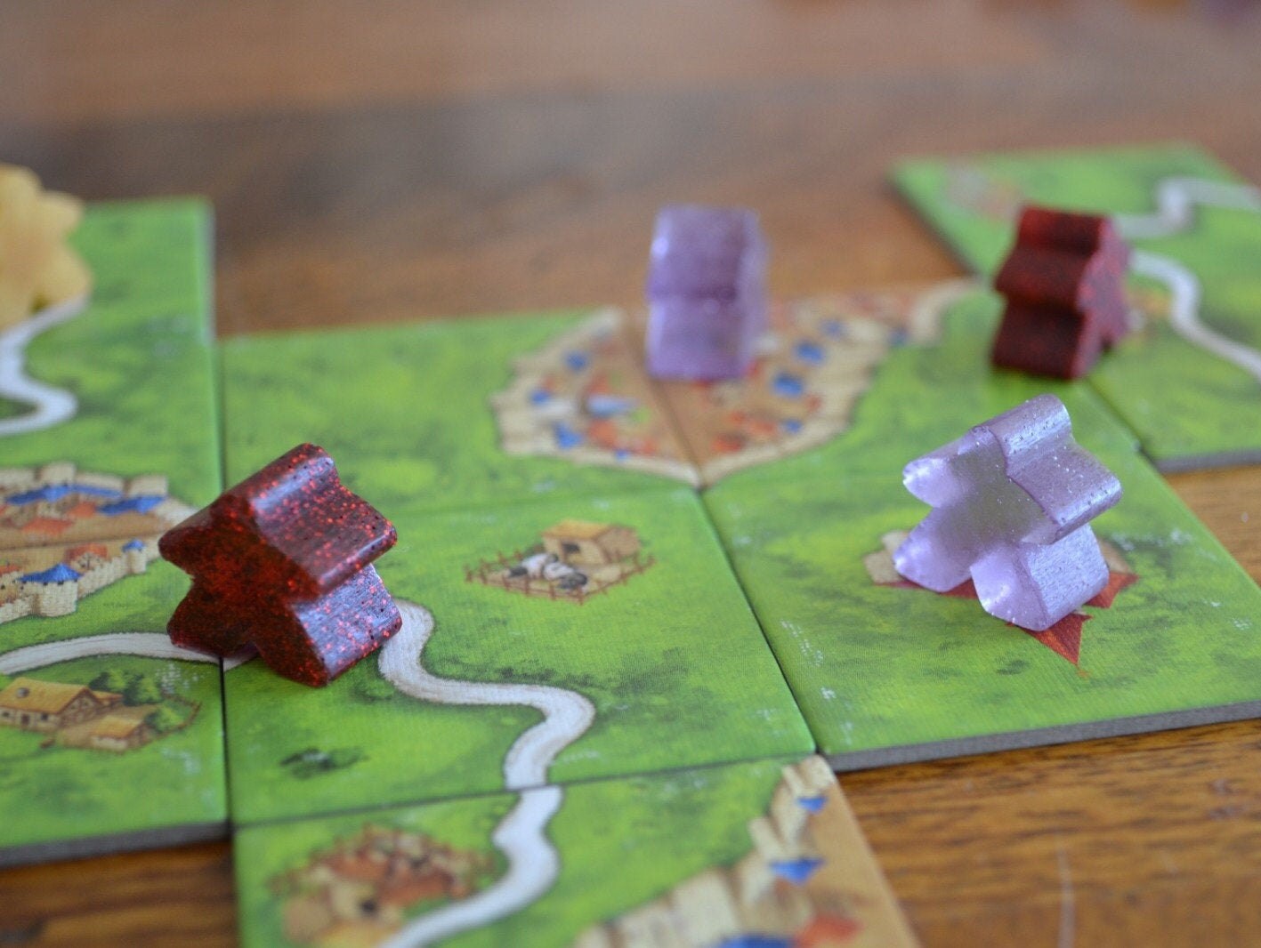 Custom Carcassonne Pieces in Any Color - Etsy UK