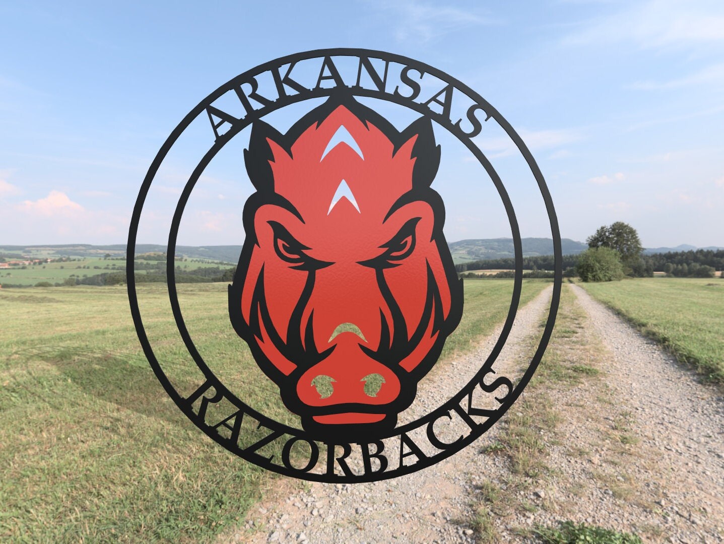 Arkansas Razorbacks SVG DXF for CNC Plasma/laser - Etsy
