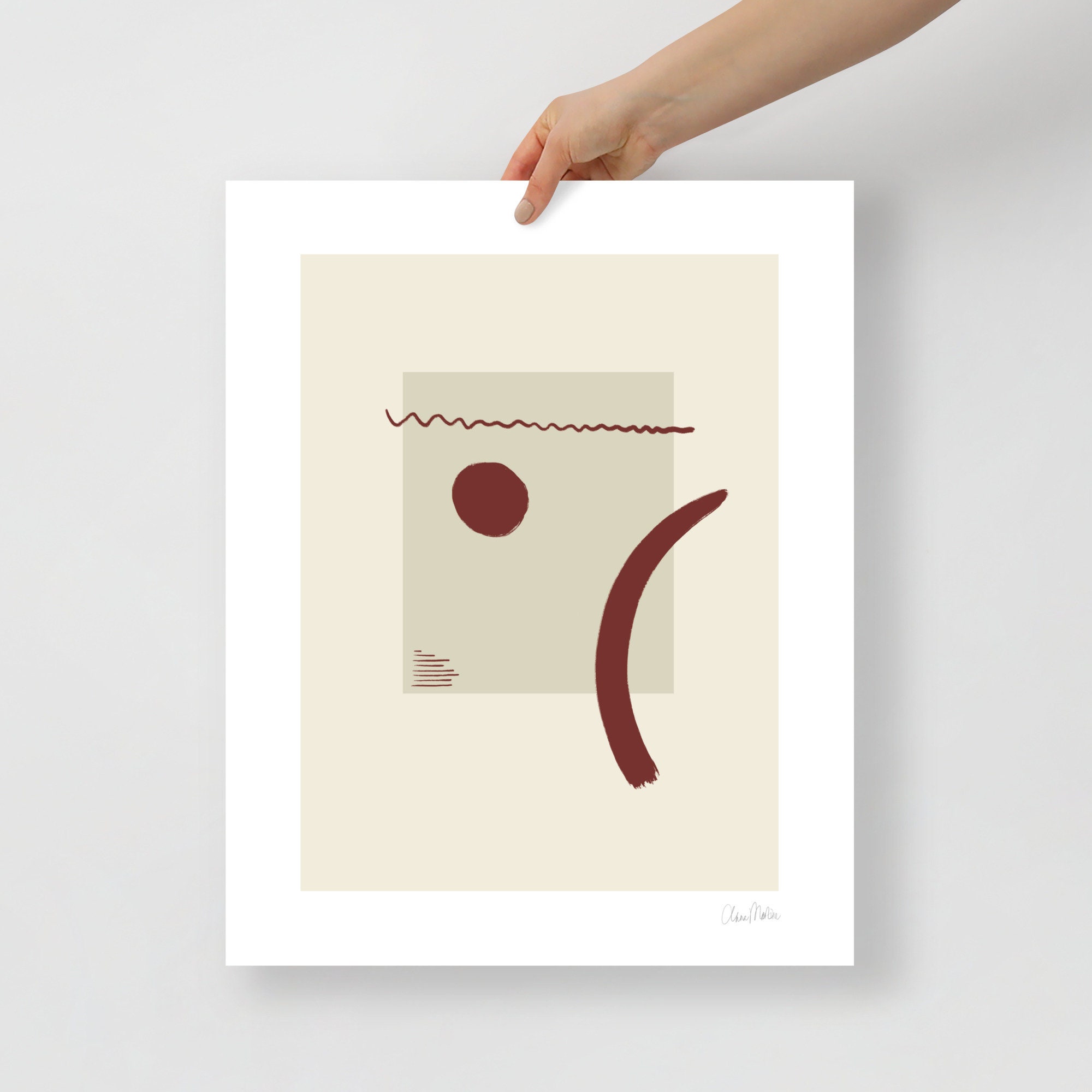 Wabi Sabi Art by Anna Martine Minimalist Wall Print Abstract Neutral ...