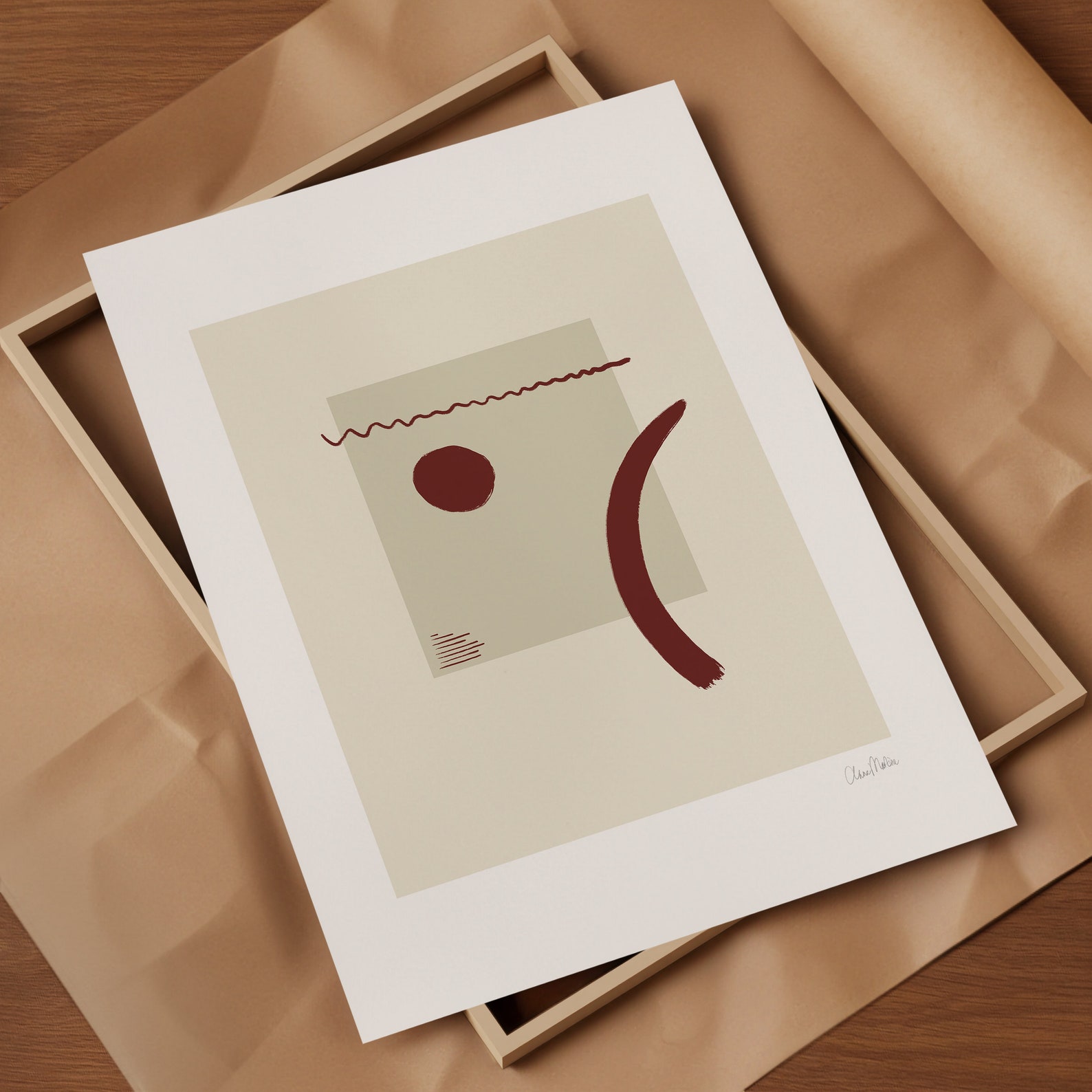 Wabi Sabi Art by Anna Martine | Minimalist Wall Print | Abstract ...
