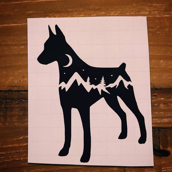 Doberman Decal - Etsy