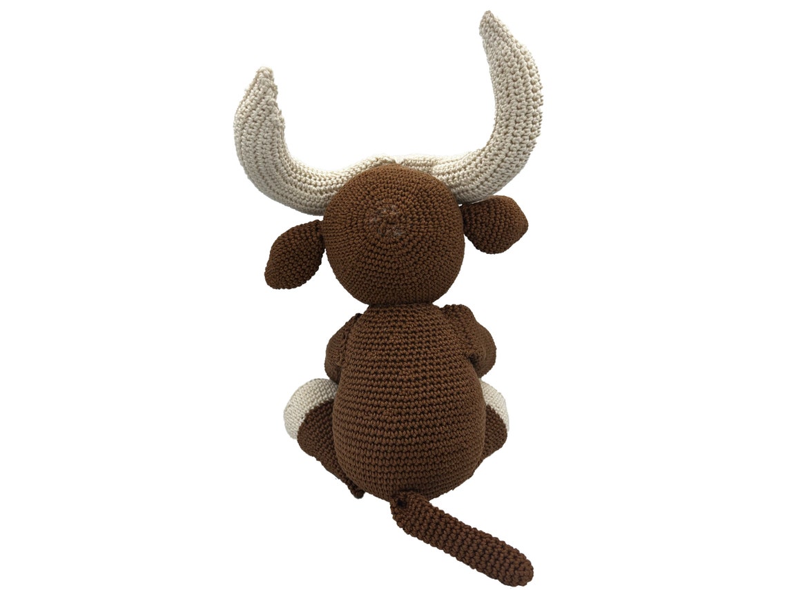Amigurumi Crochet Pattern Water Buffalo PDF Tutorial: Bo the Water ...
