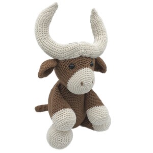 Amigurumi Crochet Pattern Water Buffalo PDF Tutorial: Bo the Water ...