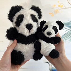Snuggle Giant Panda Crochet Pattern Amigurumi PDF Tutorial - Etsy