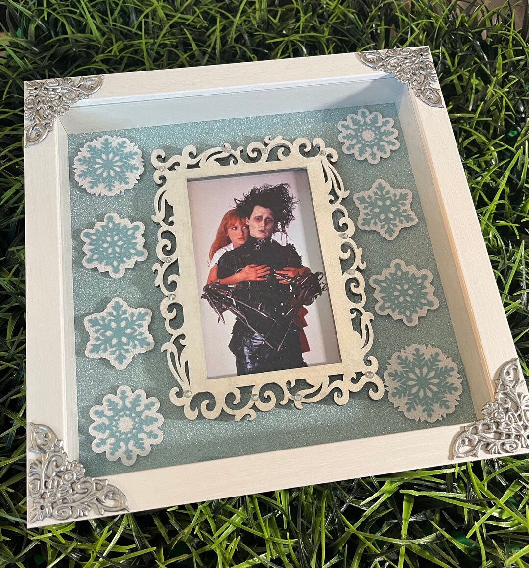 Scissor Man Shadow Box - Etsy
