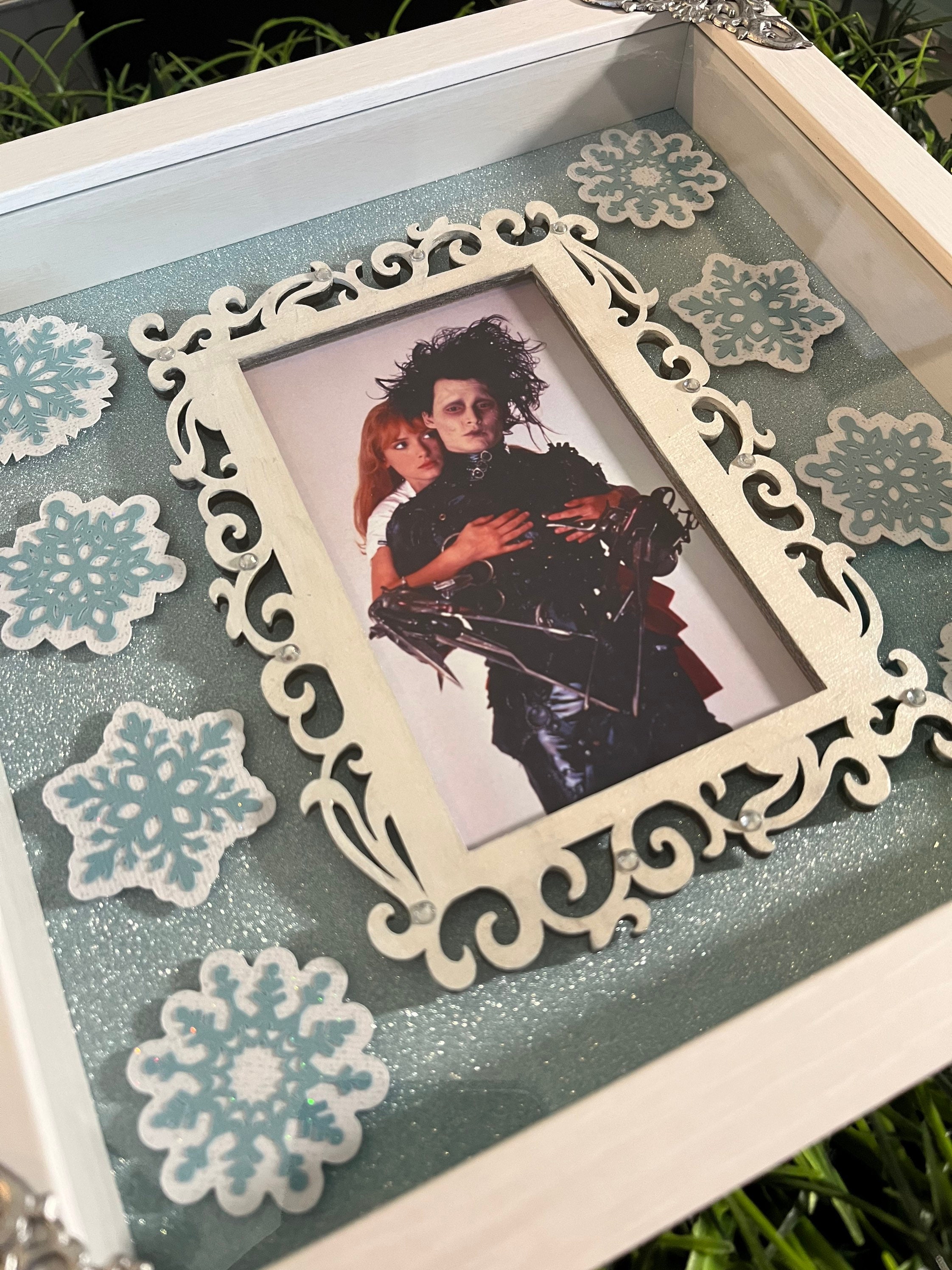 Scissor Man Shadow Box - Etsy