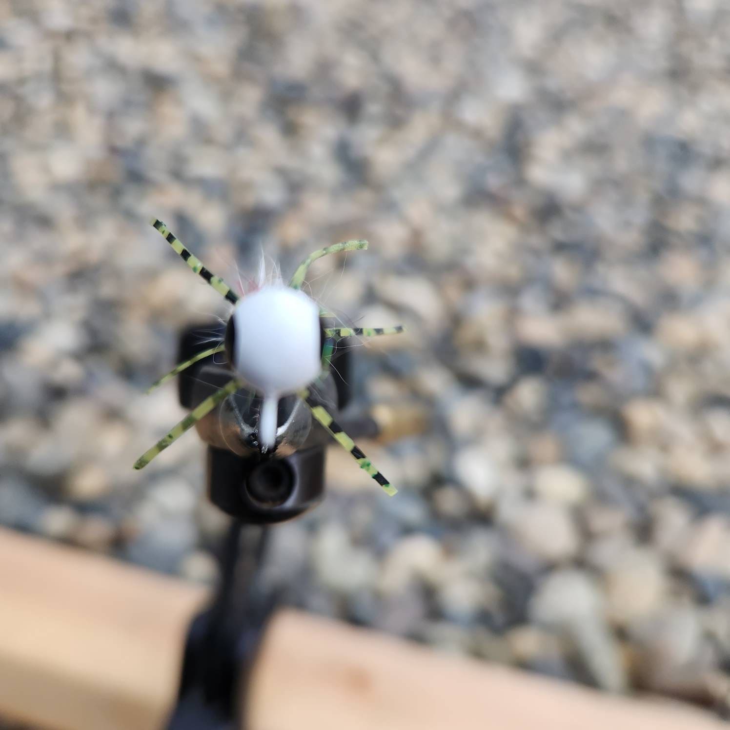 5 Pack Hand Tied Crappie Jigs. the 1/8 and 1/16 Ounce "crappie Crawler ...