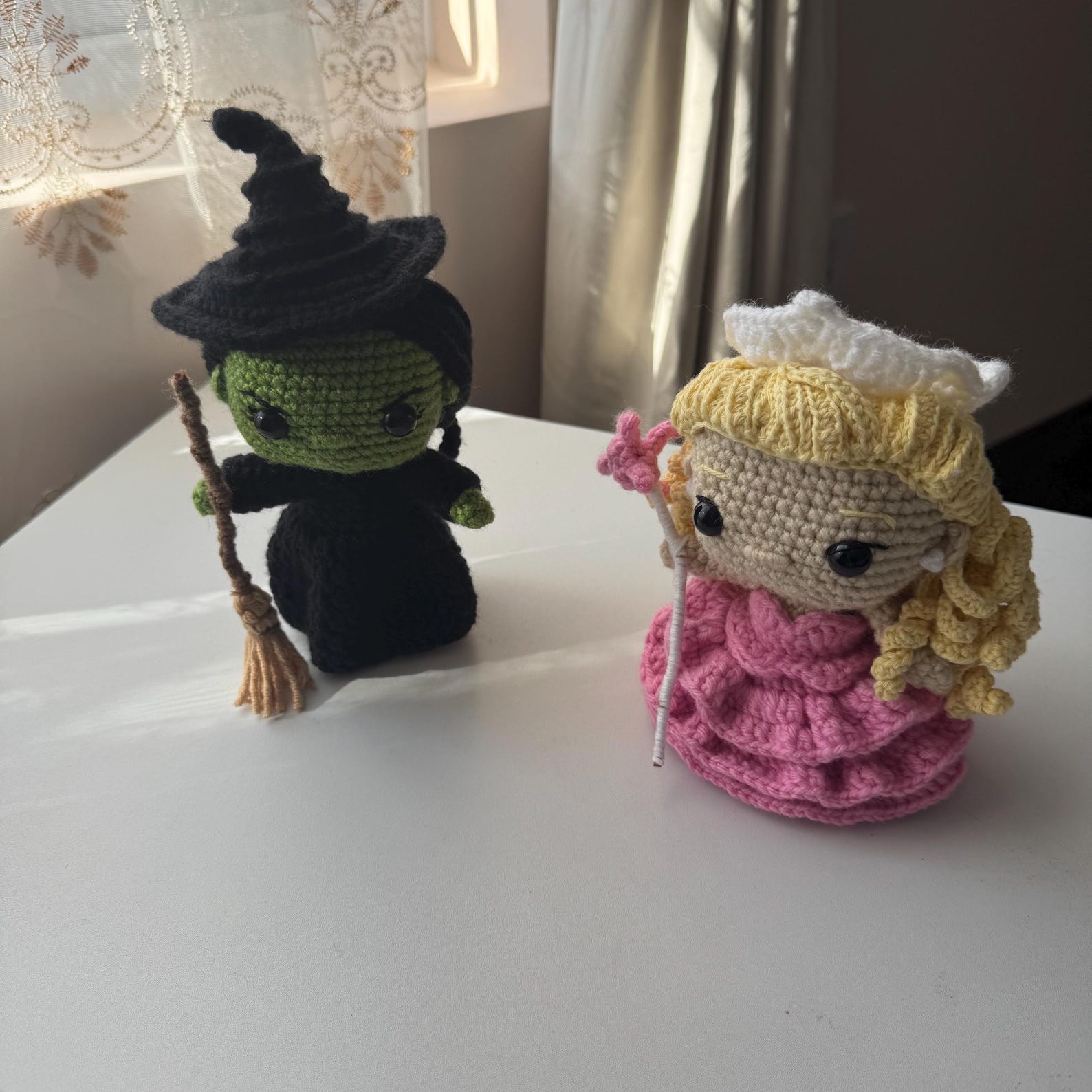 2 in 1 Wicked Inspired Crochet Pattern Bundle: Elphaba & Glinda | PDF ...