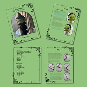 2 in 1 Wicked Inspired Crochet Pattern Bundle: Elphaba & Glinda | PDF ...