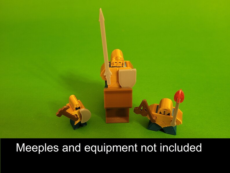 RPG Meeple Full Armor Set // Tabletop Wargaming // D&D // | Etsy