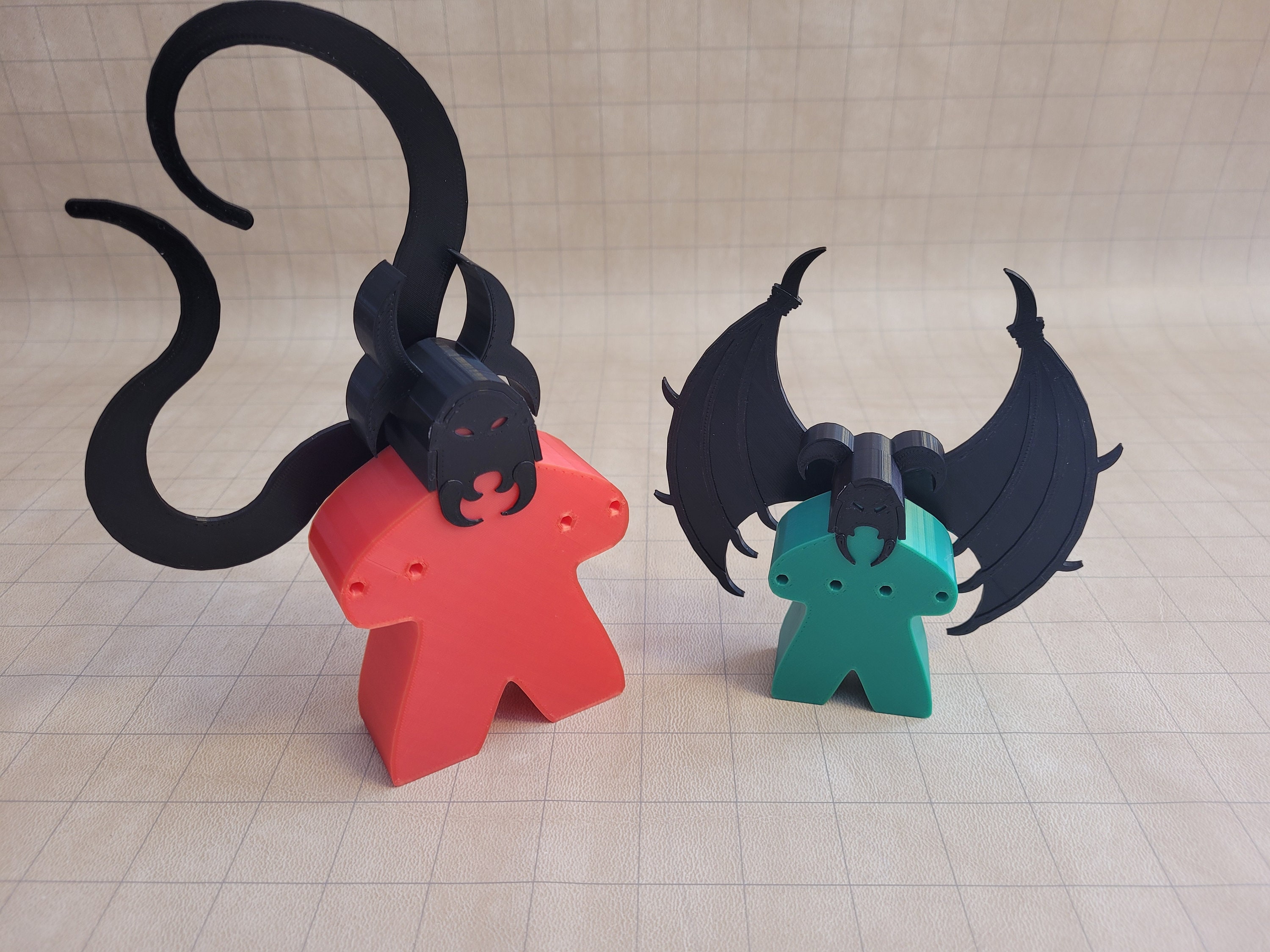 RPG Meeple Beast and Fiend Set // Tabletop Wargaming // D&D ...