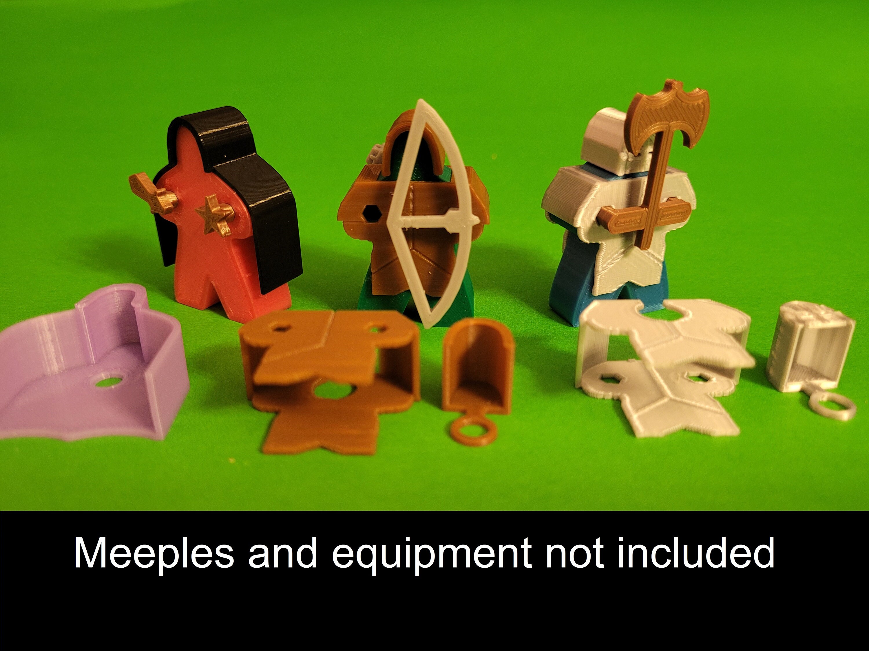 RPG Meeple Full Armor Set // Tabletop Wargaming // D&D ...