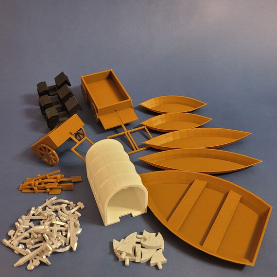 RPG Meeple Transportation Set // Tabletop Wargaming // D&D // | Etsy