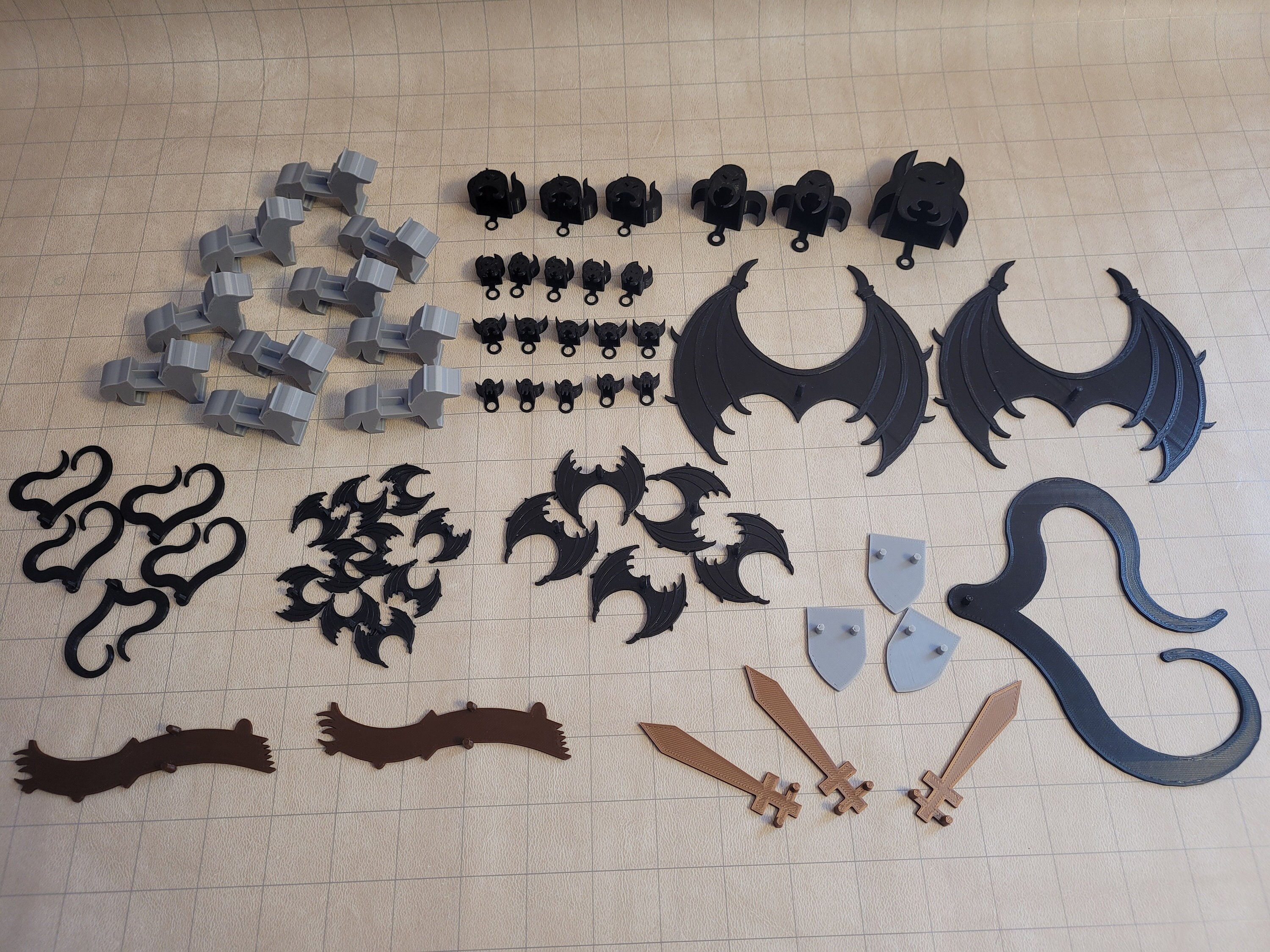 RPG Meeple Beast and Fiend Set // Tabletop Wargaming // D&D ...