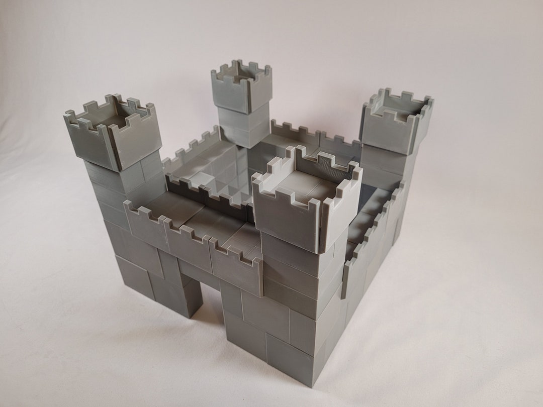 Magnetic Castle Block Set // Tabletop Wargaming // D&D // Multipurpose ...