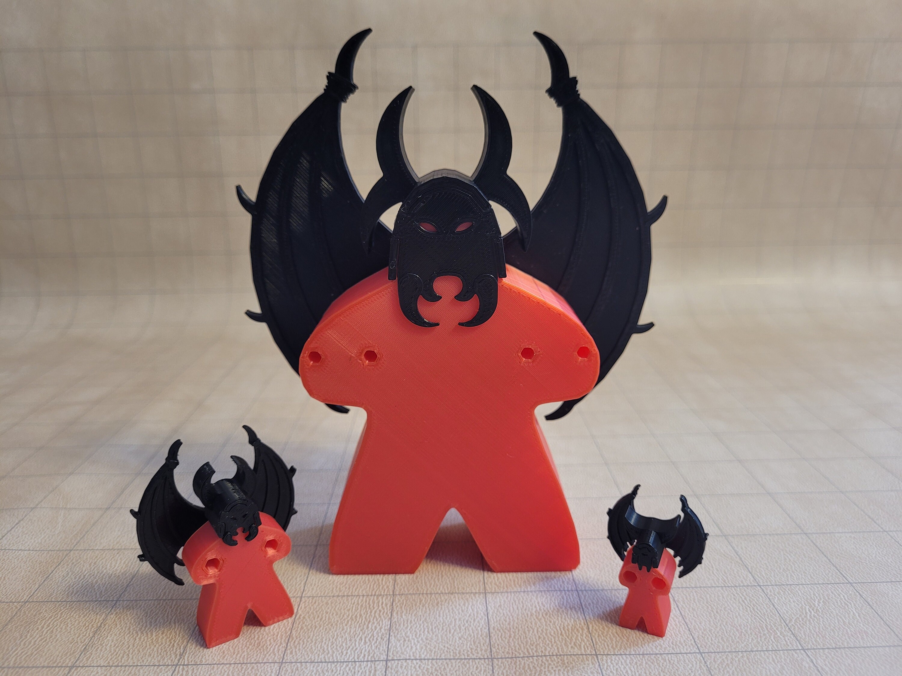 RPG Meeple Beast and Fiend Set // Tabletop Wargaming // D&D ...