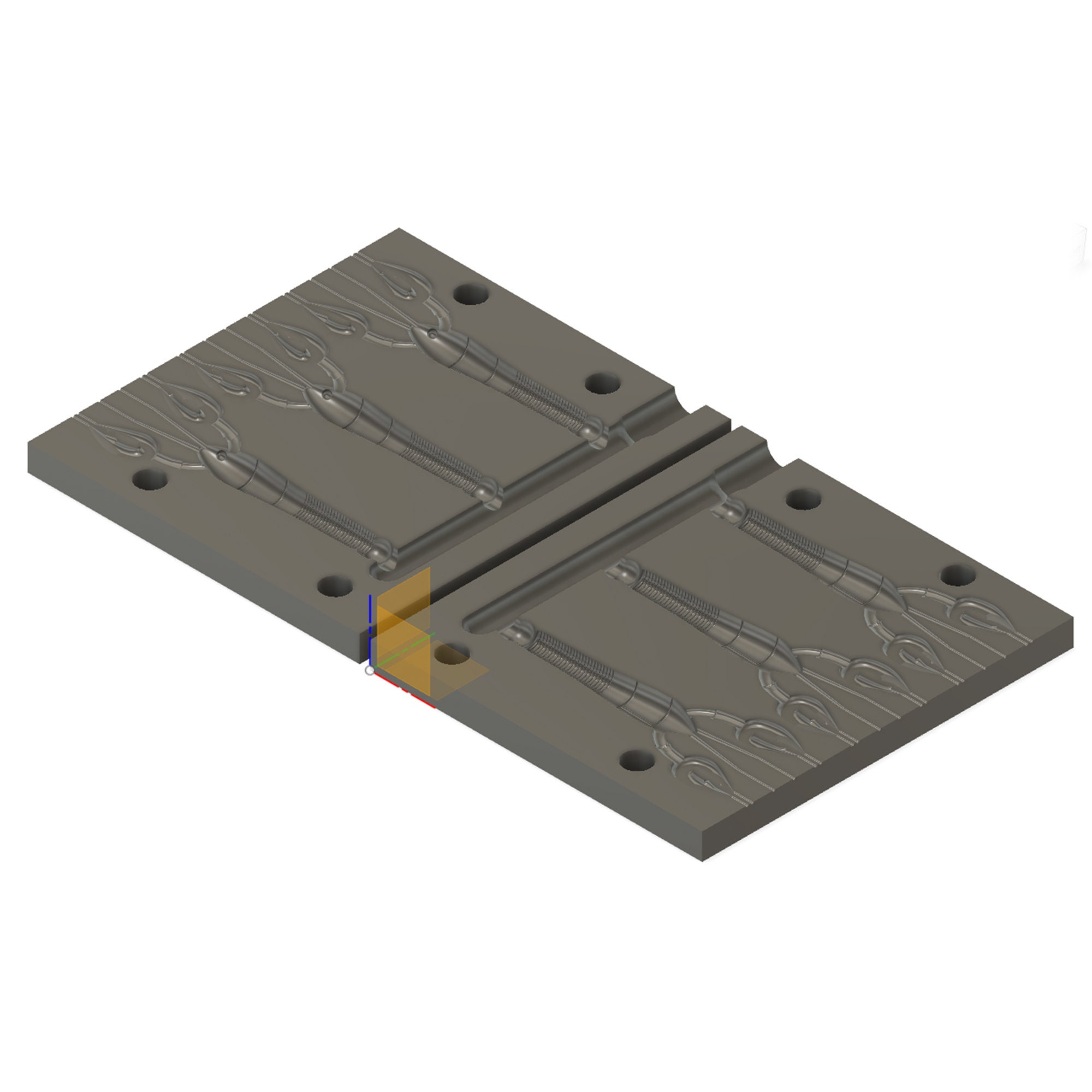 Digital File: Mold Senko Craw 90 Mm. for Cnc and 3D Print - Etsy