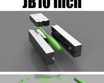 Digital File: Mold 75 Mm. Grub 3D STL, STEP File for Cnc and 3D Print ...