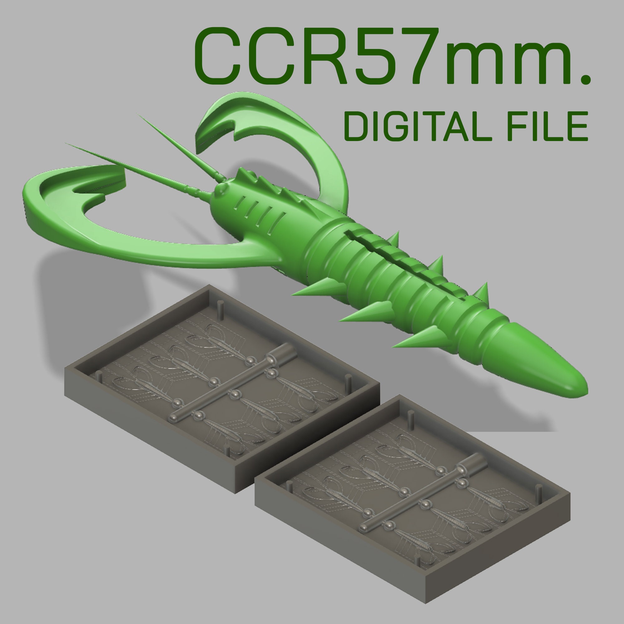 Digital File: Mold Ccr57mm. 3D STL, STEP File for CNC and 3D Print - Etsy
