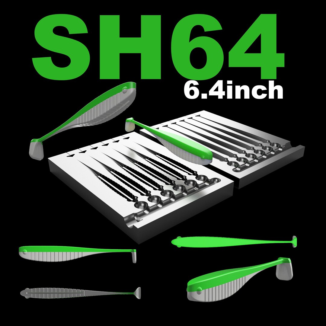 Digital File : Mold Sh6.4" Stl, Step File for Cnc and 3d Print - Etsy