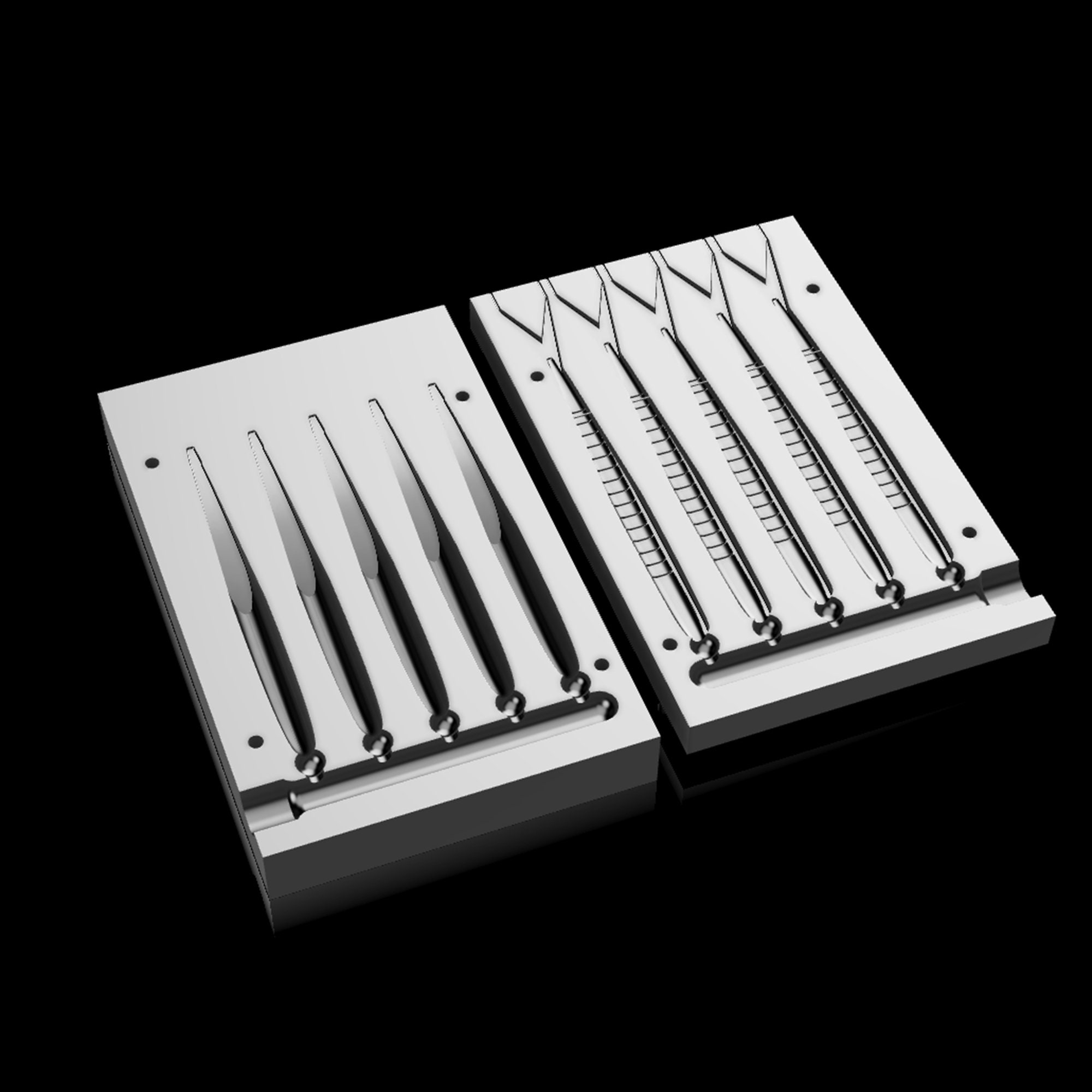 Digital File: Mold JB V2 7 Inch. 3D STL, STEP File for Cnc and 3D Print ...