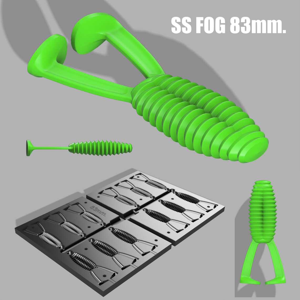 Digital File: Ss Fog 83 Mm. 3D STL, STEP File for CNC and 3D Print - Etsy