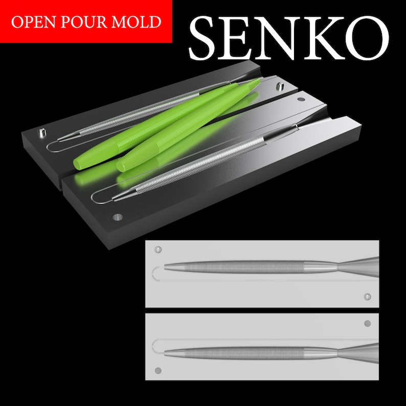 Open Pour Mold SENKO 1 Cavity - Etsy