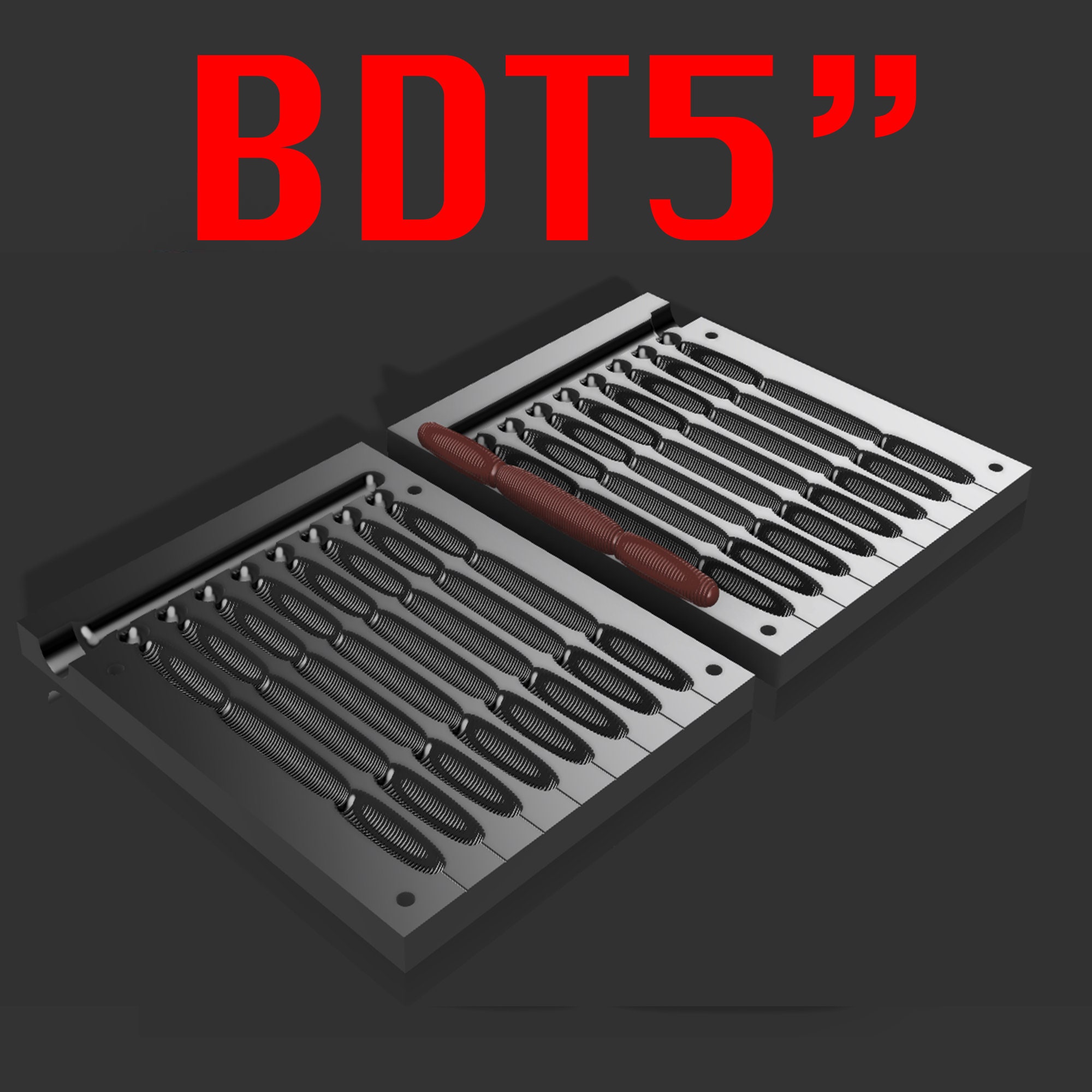 Digital File: BDT 5 Inch. 3D STL, STEP File for Cnc and 3D Print - Etsy