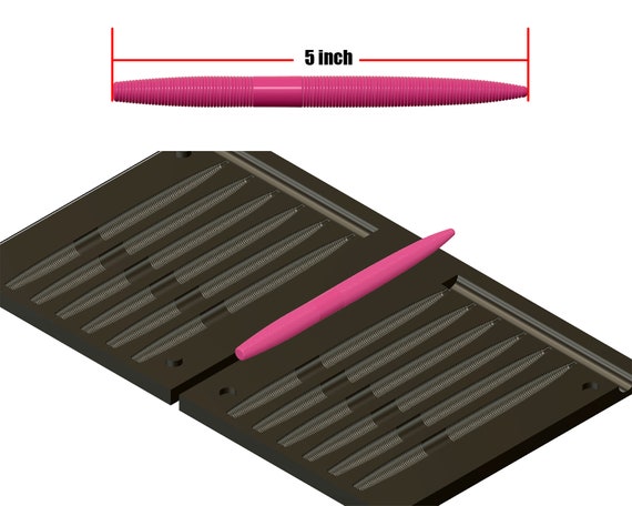 Digital File: Mold senko 5 Inch Lure. 3D STL STEP | Etsy