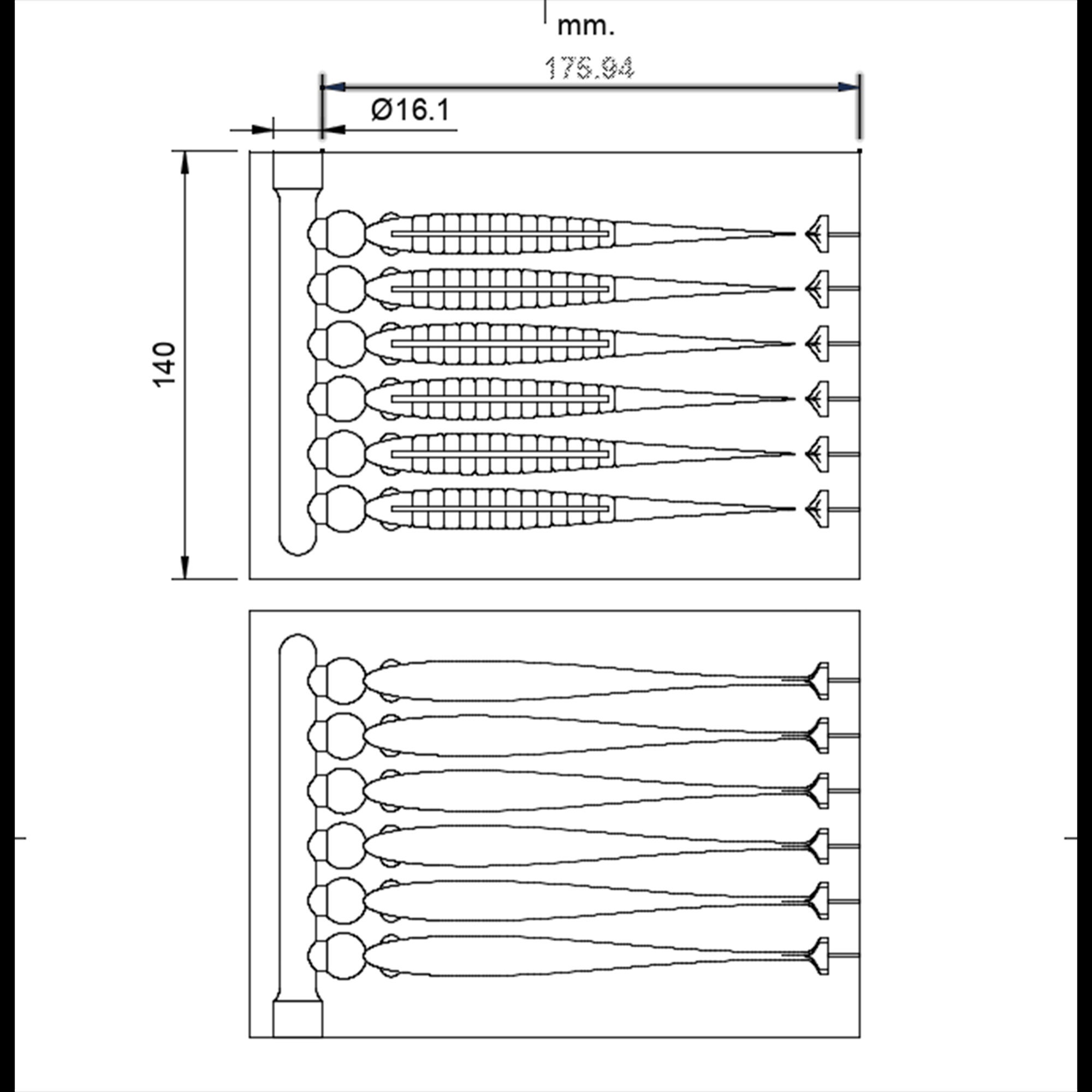 Digital File : Mold Sh6.4" Stl, Step File for Cnc and 3d Print - Etsy