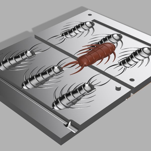 Aluminum Fishing Lure Mold - Etsy