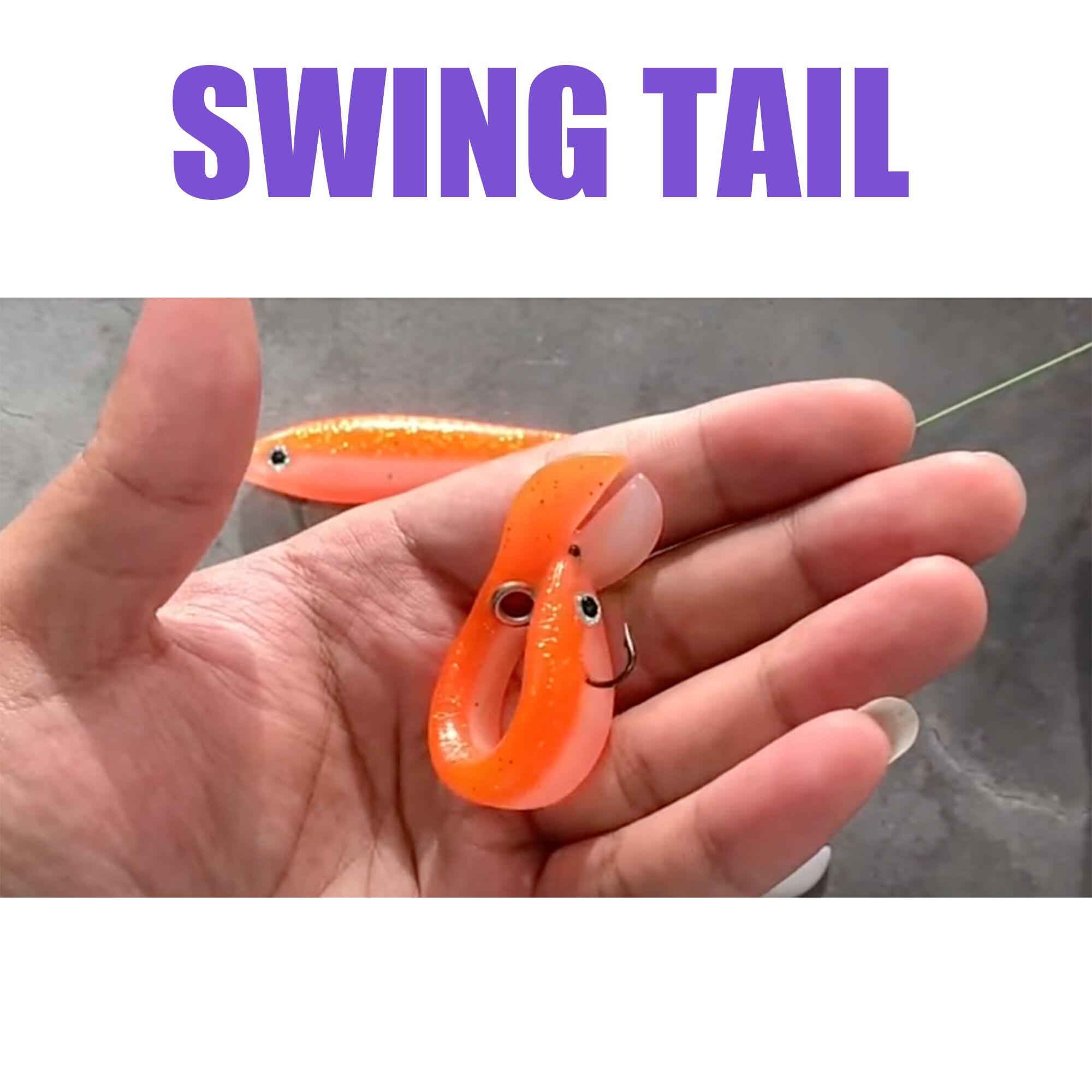 Digital File: Swing Tail 100 Mm. STL, STEP, FBX, for 3d Print and Cnc ...