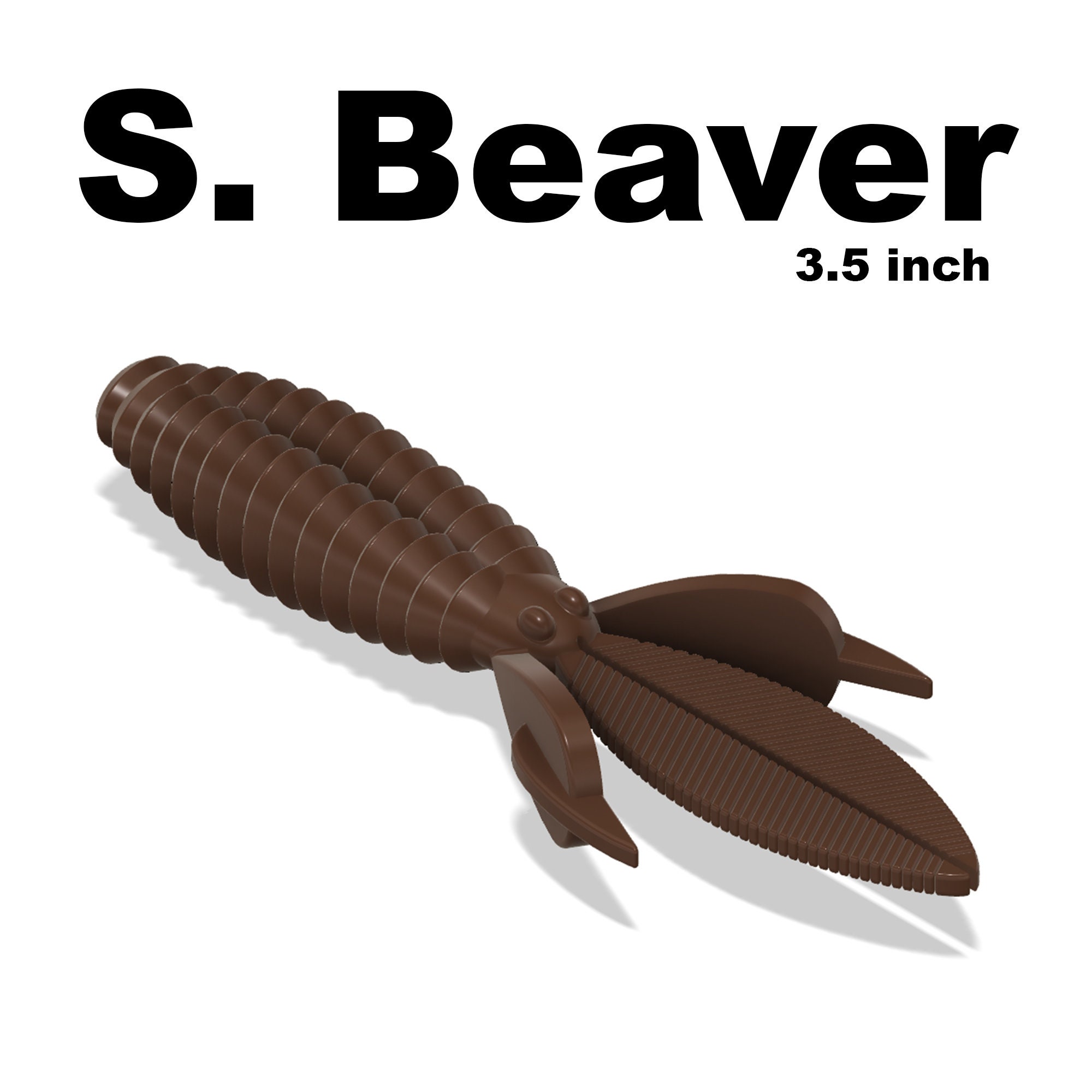 Digital File: S-beaver 3" . 3D STL File for CNC and 3D Print - Etsy