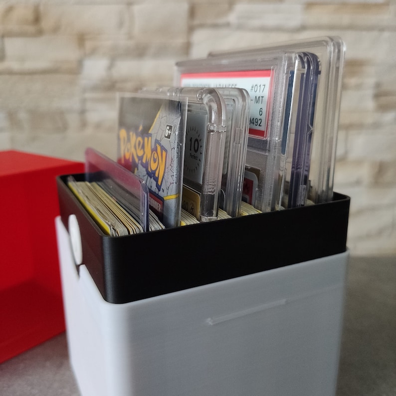 Pokemon Card Storage Box, Toploader, PCA, PSA, CGC Deck Box. - Etsy